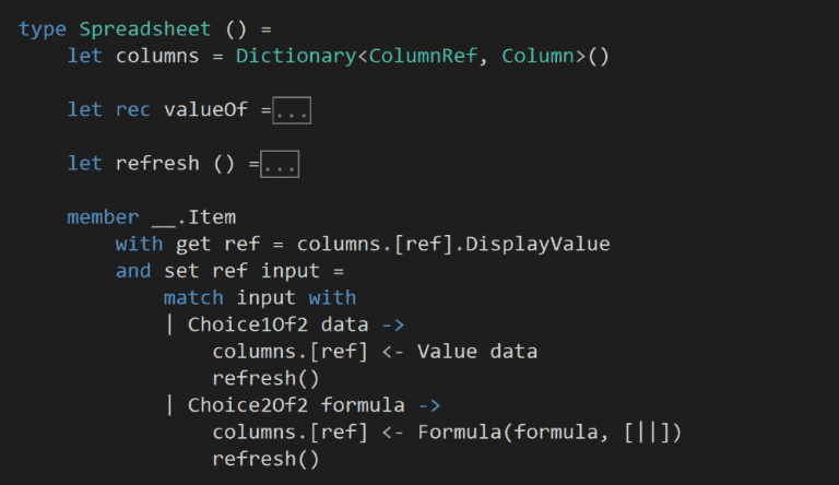 Exercises in Programming Style–Spreadsheet | theburningmonk.com