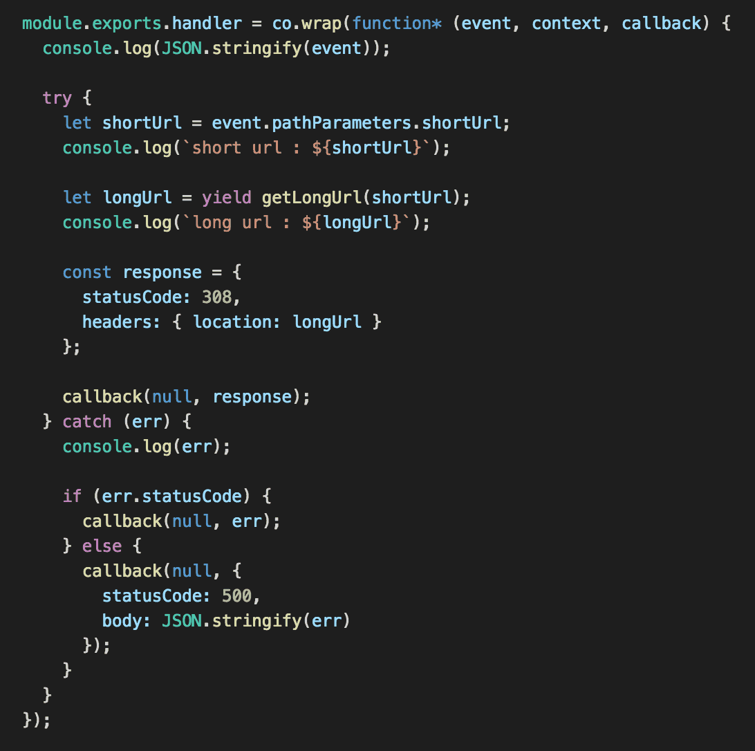 AWS Lambda - build yourself a URL shortener in 2 hours | theburningmonk.com